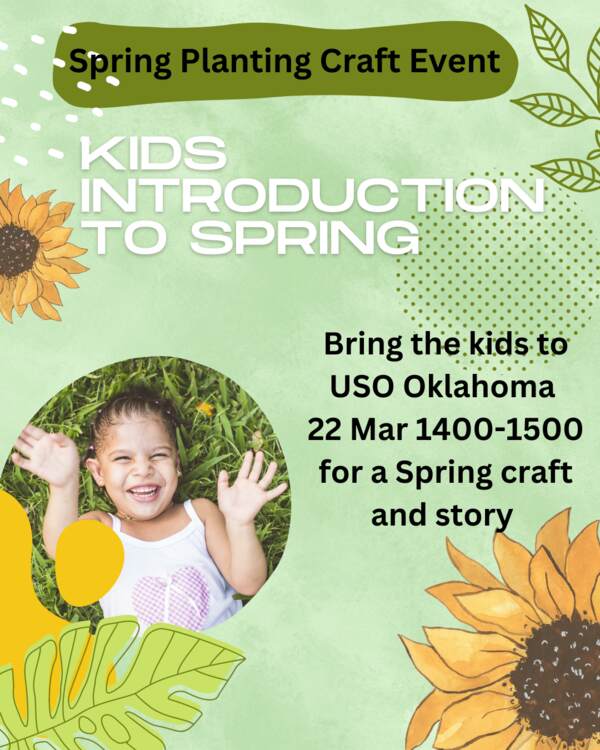 Kids Spring Craft Event • USO Oklahoma